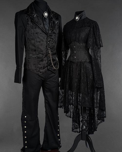 Victorian Mourning Dress Inspired Outfits – DraculaClothing