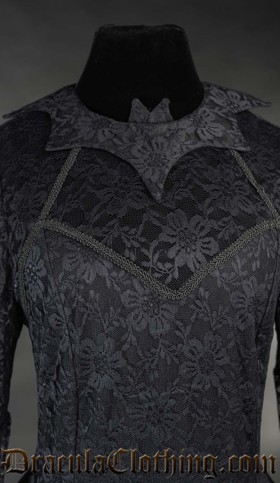 Bat Trumpet Sleeved Top – DraculaClothing