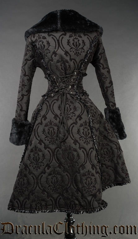 Black Queen Coat – DraculaClothing