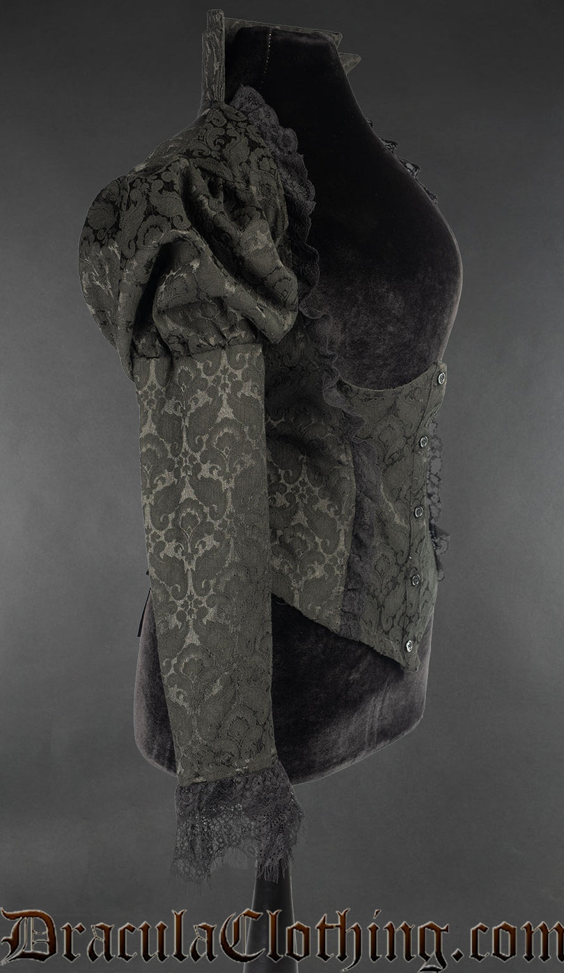 Brocade Openbust Jacket – DraculaClothing
