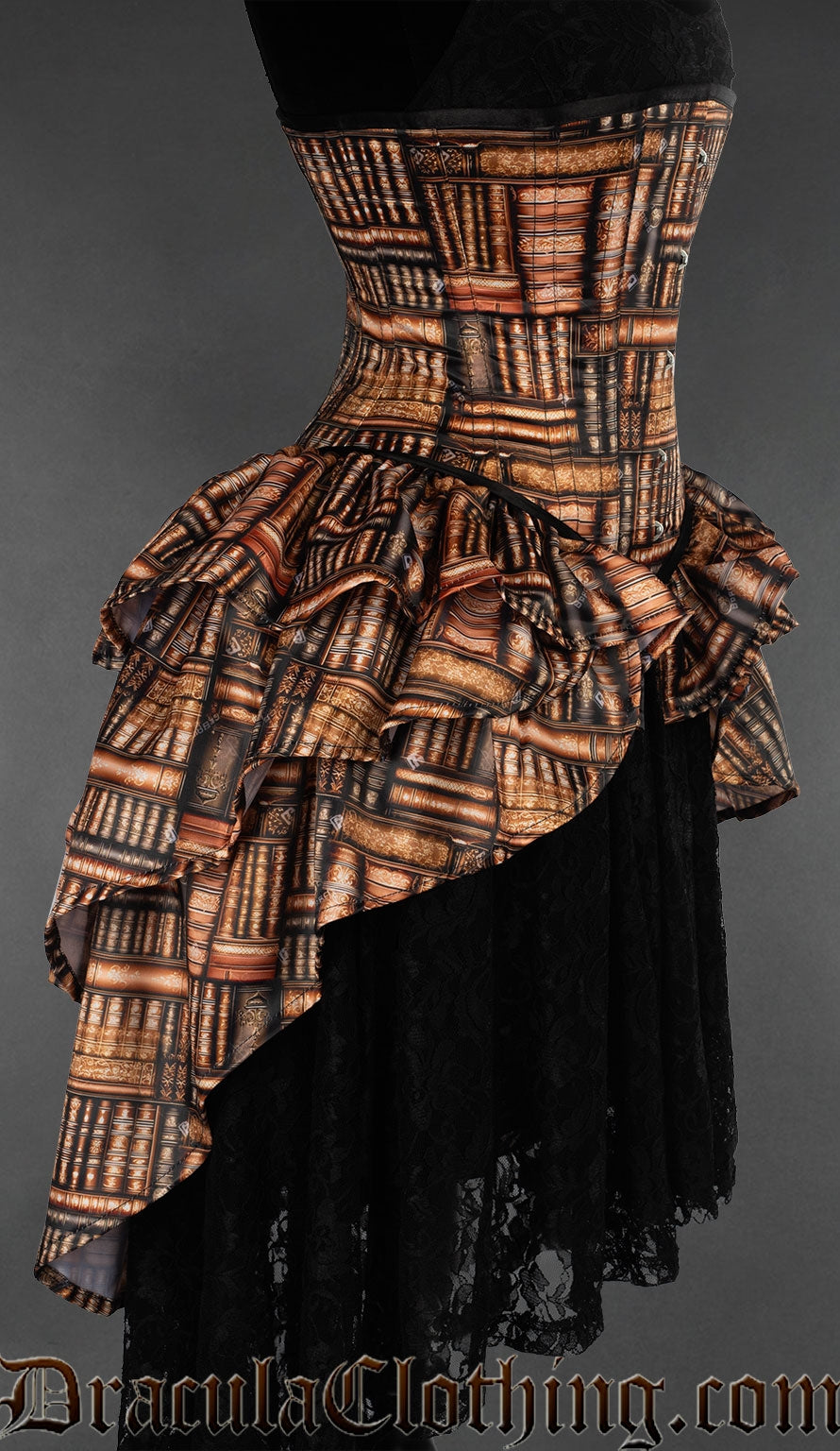 First Edition Books Bustle Corset – DraculaClothing