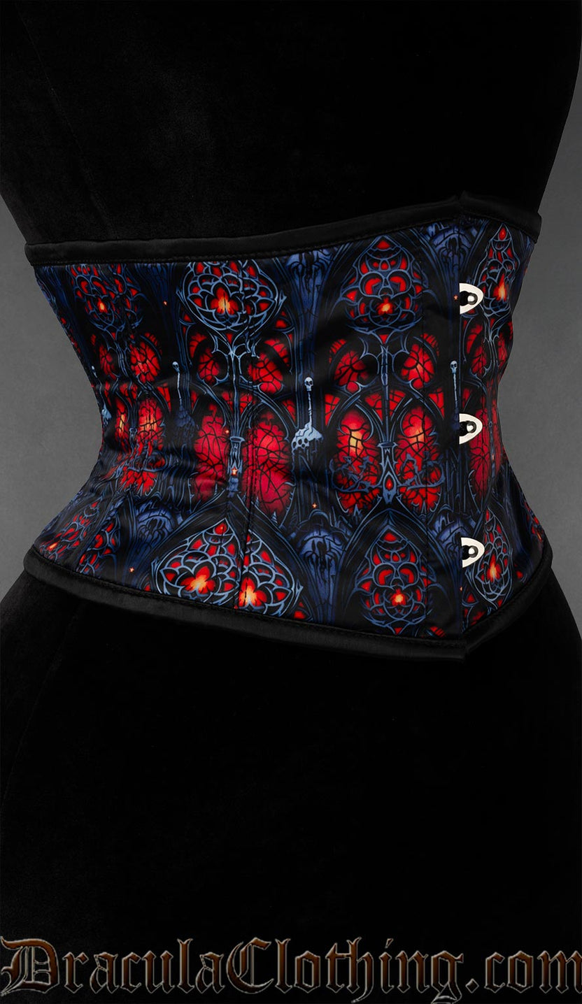 Gothic Cathedral Waist Cincher – DraculaClothing