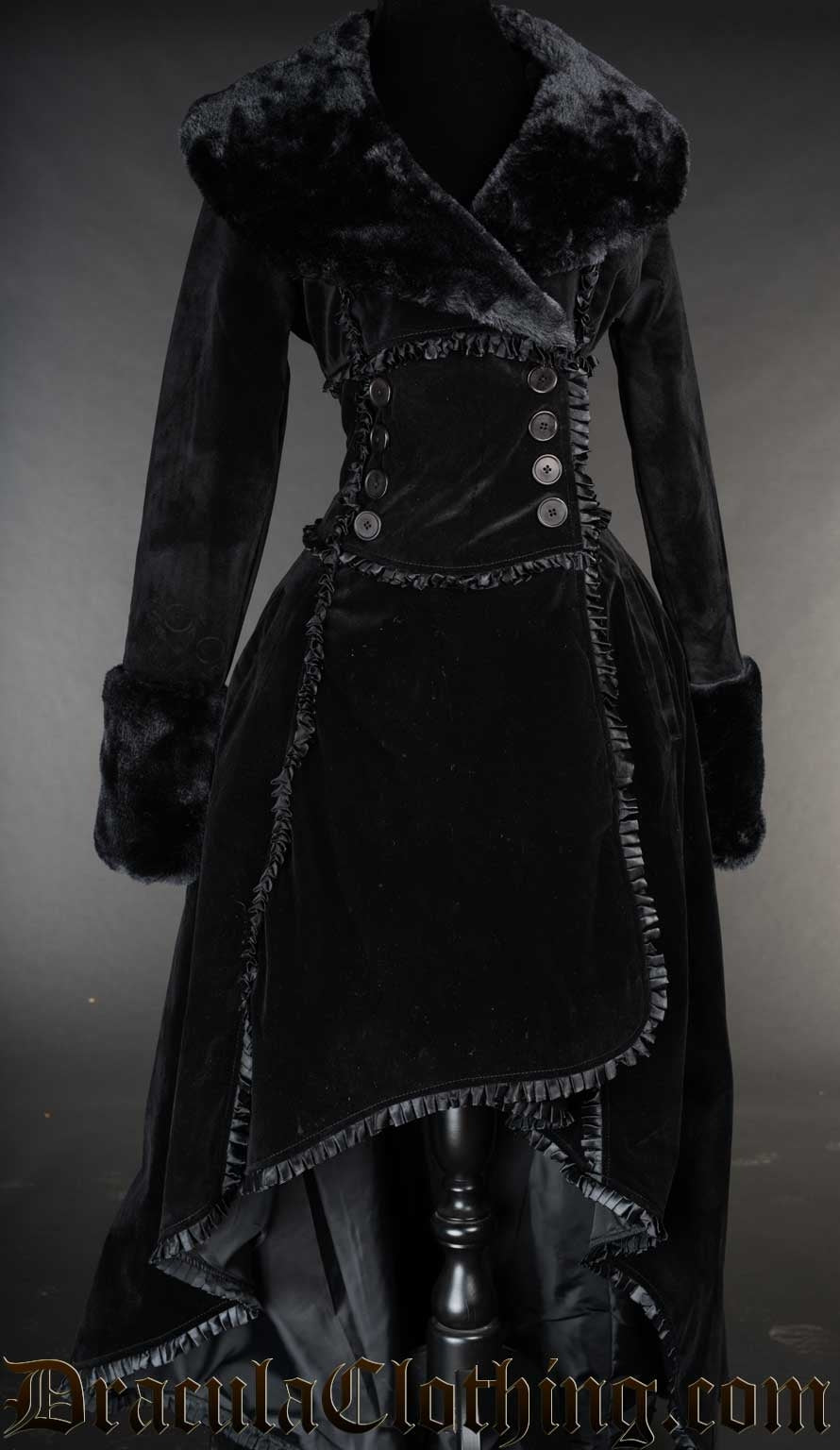 Velvet Evil Queen Coat – DraculaClothing