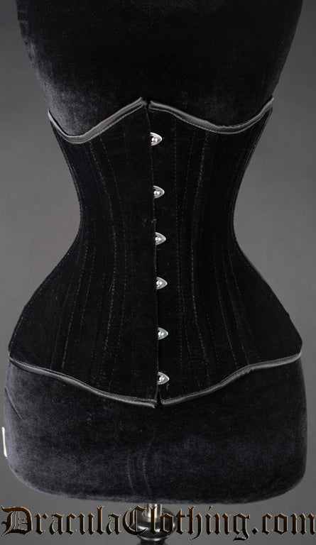 Velvet Extreme Waist Corset – DraculaClothing